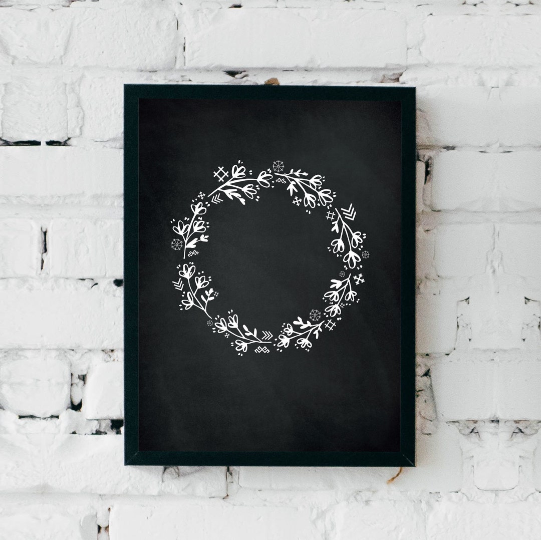 Latvian Baltics Pagan Symbol Wreath - Ethnographic Symbols Matte Black ...