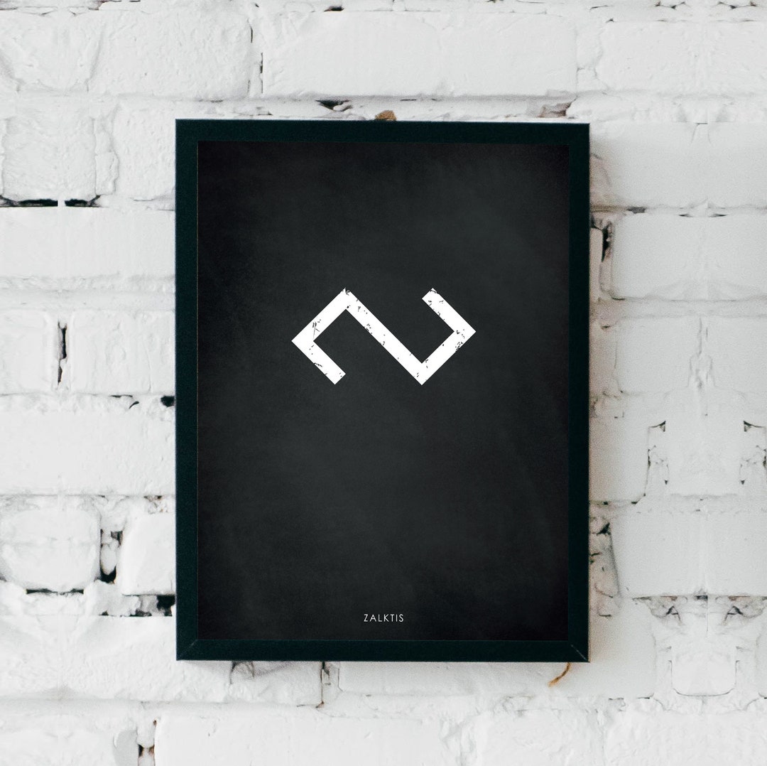ZALKTIS Latvian Minimalist Chalkboard Poster - Etsy