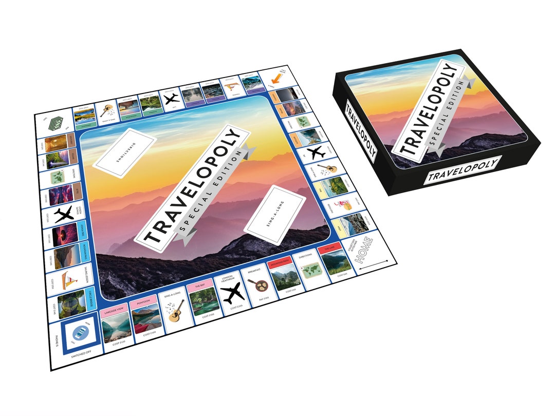 Custom-opoly Board Game - Etsy UK