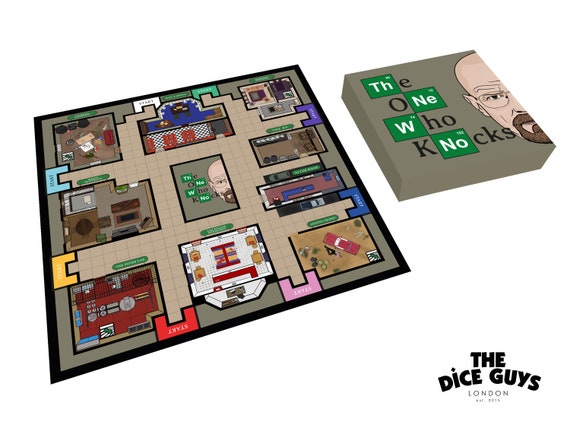 The One Who Knocks Breaking Bad Board Game | Etsy