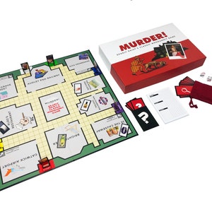 Custom Clue Board Game - Etsy