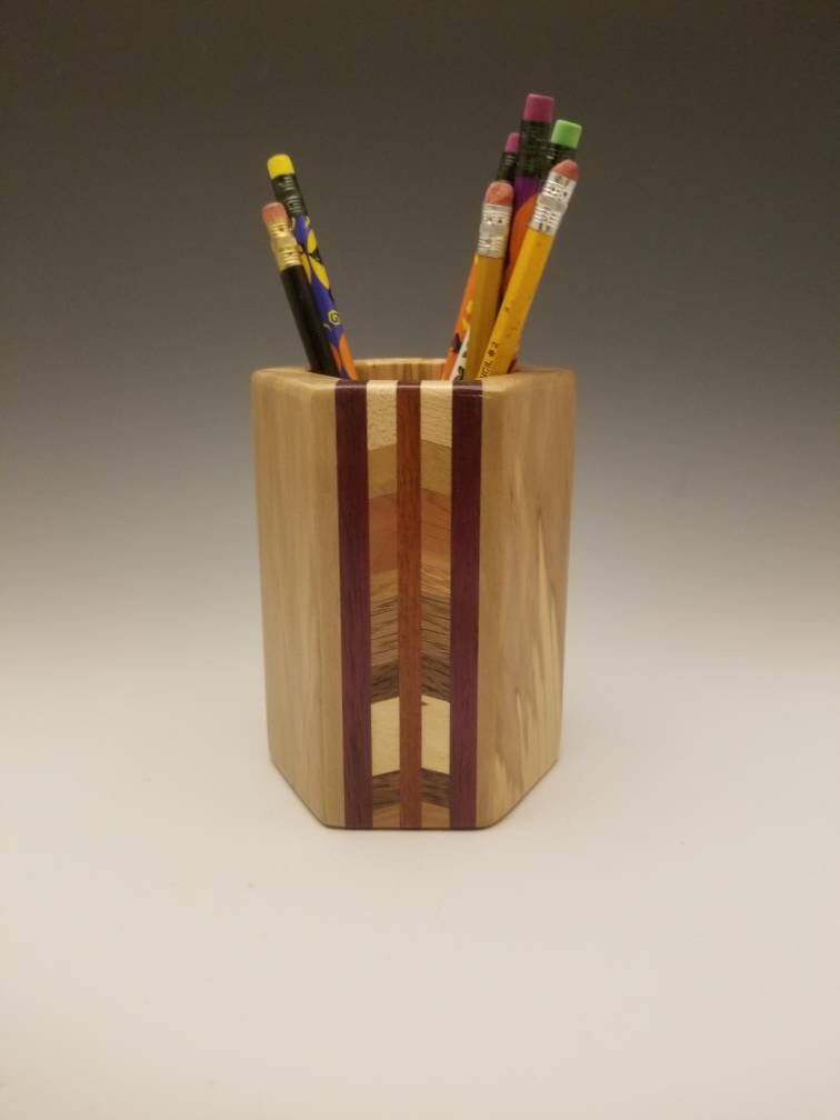 Beautiful handcrafted utensil pencil box center piece | Etsy