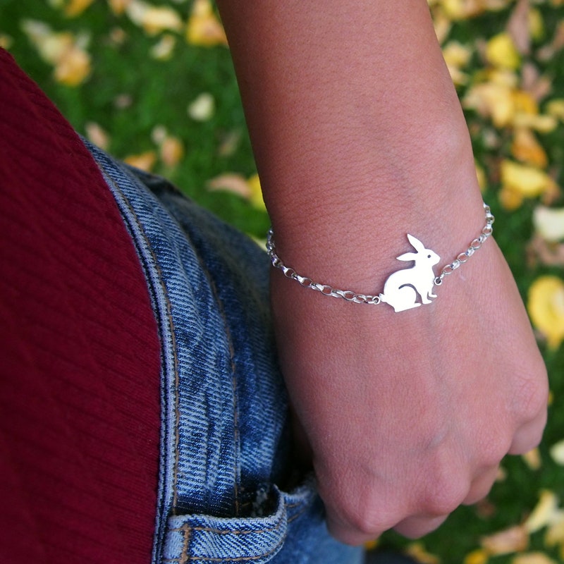 Rabbit Jewelry - Etsy