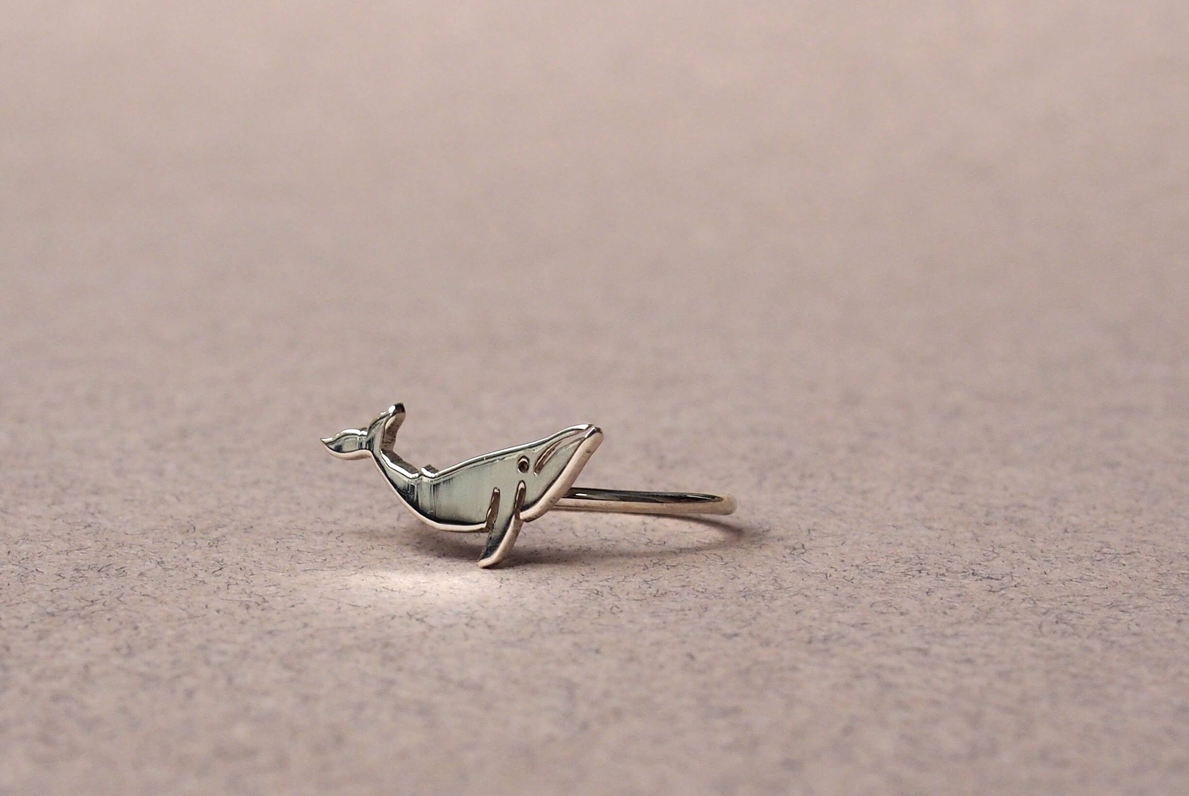 Wal.Sterling Silber Ring.Wal Schmuck.Meeresschmuck.Leben im - Etsy.de