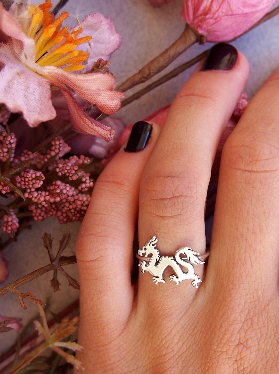Chinese Dragon.dragon Ring.dragon Jewelry.feng Shui.monster Gift.freak ...