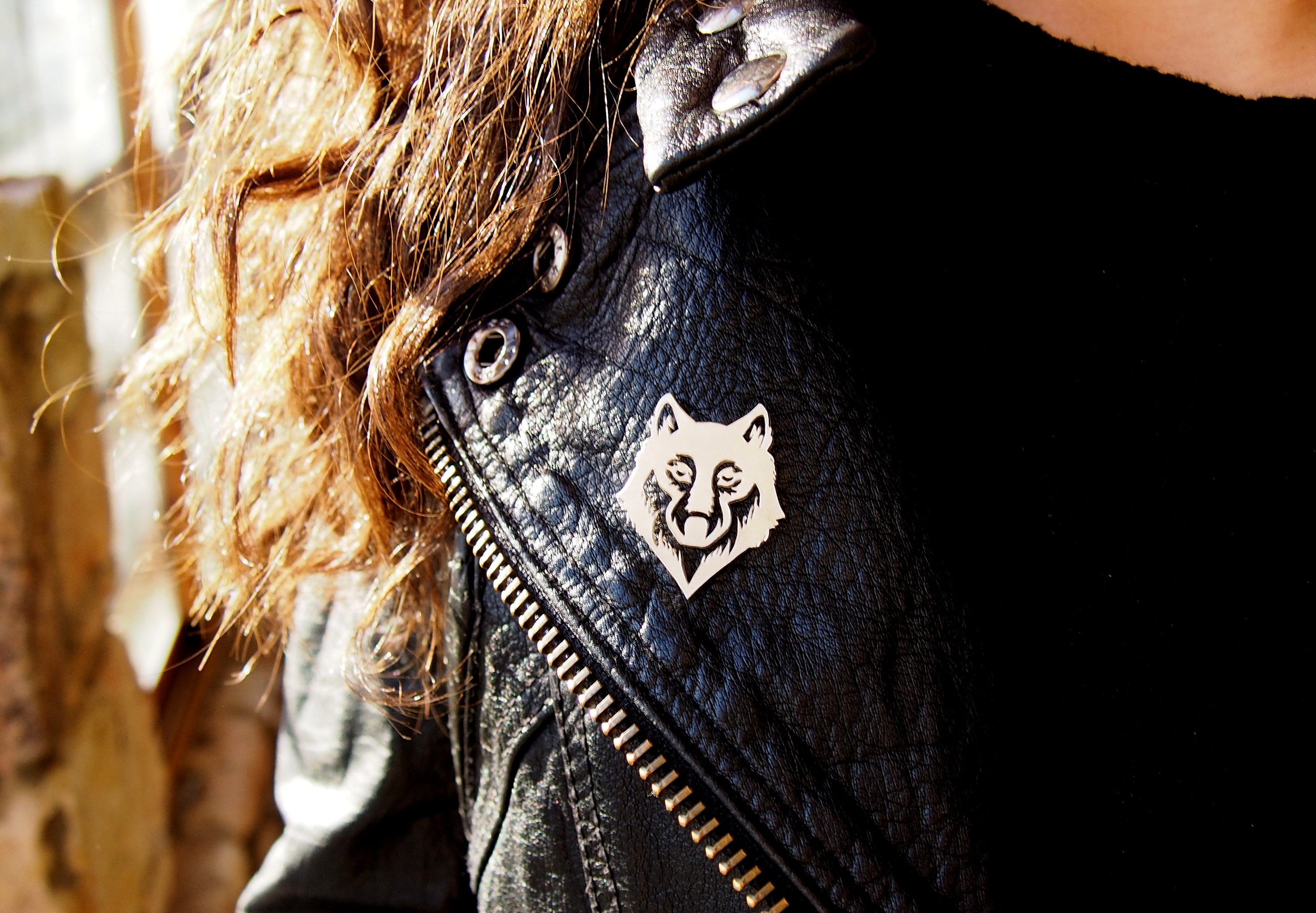 Werewolf.sterling Silver Men.men Lapel Pin.mans Pin.wedding | Etsy