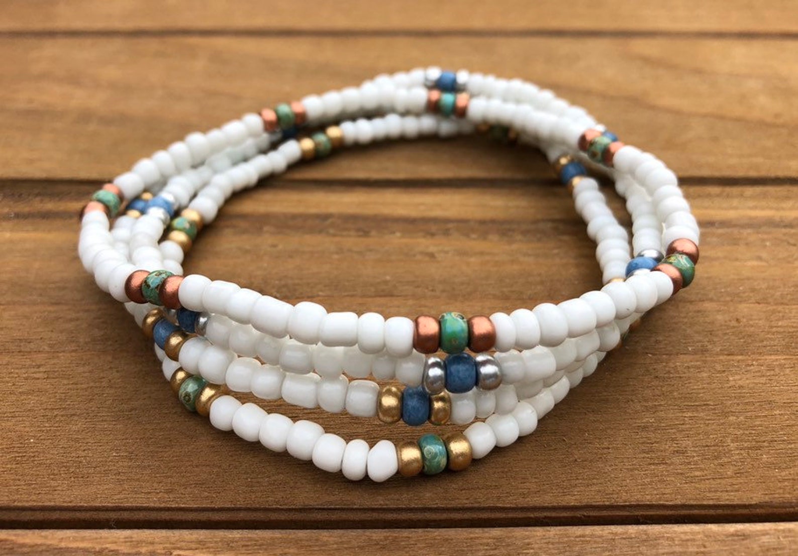 Boho Anklets Beach Anklets Stretch Anklets Stackable | Etsy