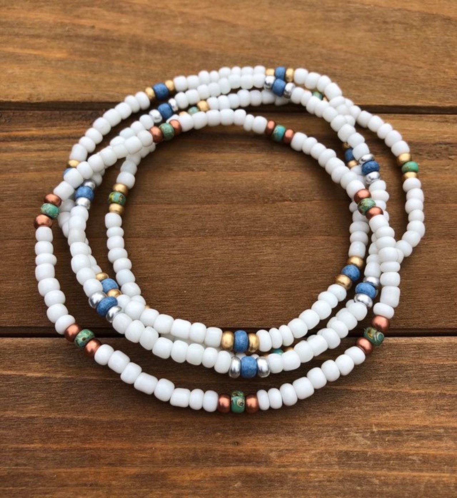 Boho Anklets Beach Anklets Stretch Anklets Stackable | Etsy