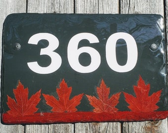 Maple Leaf Sign - Etsy