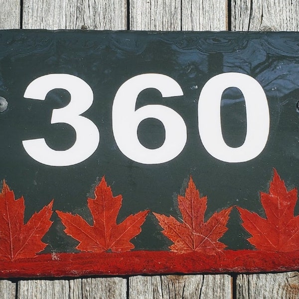 Maple Leaf Sign - Etsy
