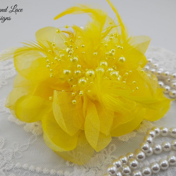 Yellow Corsage - Etsy