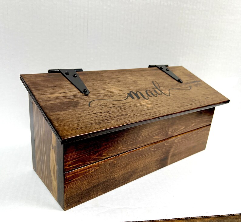 Farmhouse Rustic Mailbox Mailbox Wall Mount Hanging Mailbox - Etsy