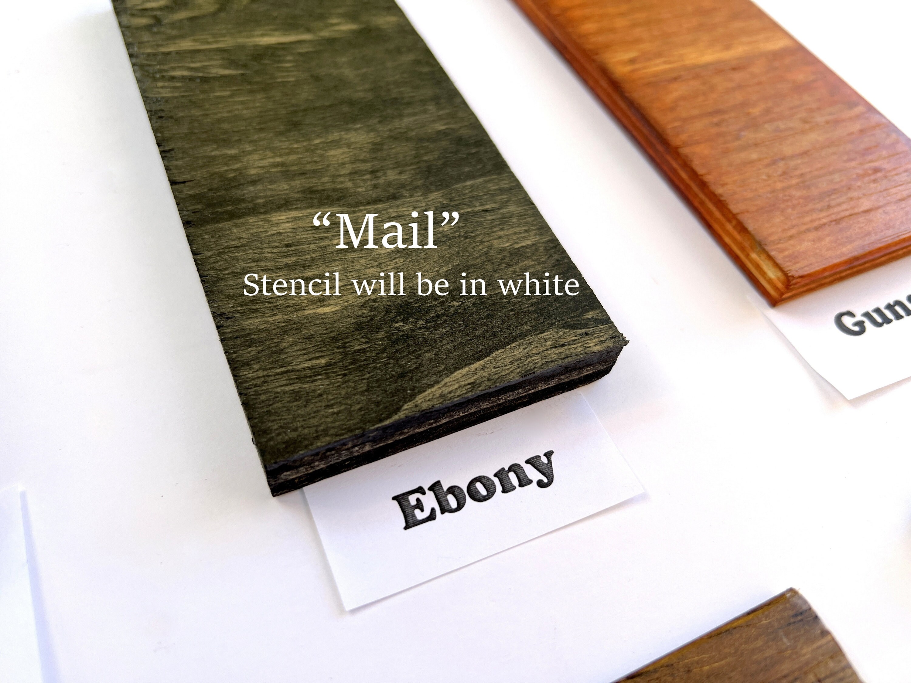 Hanging Mailbox With Custom Stain Choices, Wooden Mailbox for Porch. - Etsy