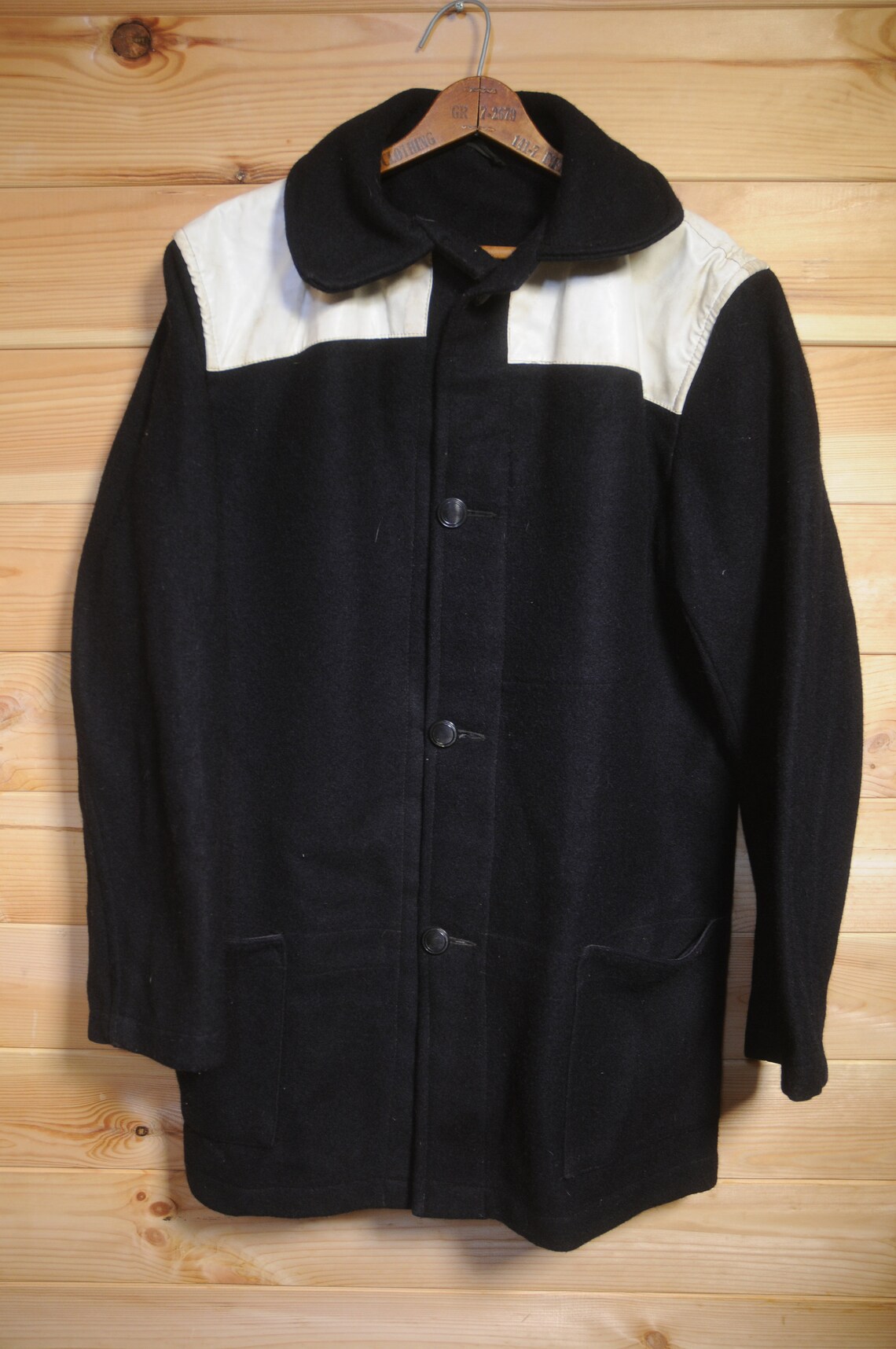 Vintage British Donkey Jacket White Topped by Remploy Ltd Size | Etsy