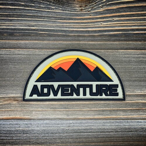 Adventure Sunrise Patch - Etsy