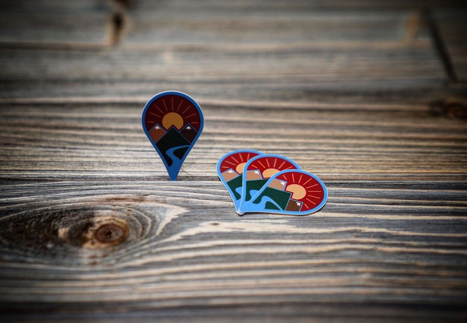 Way Point Sticker | Etsy