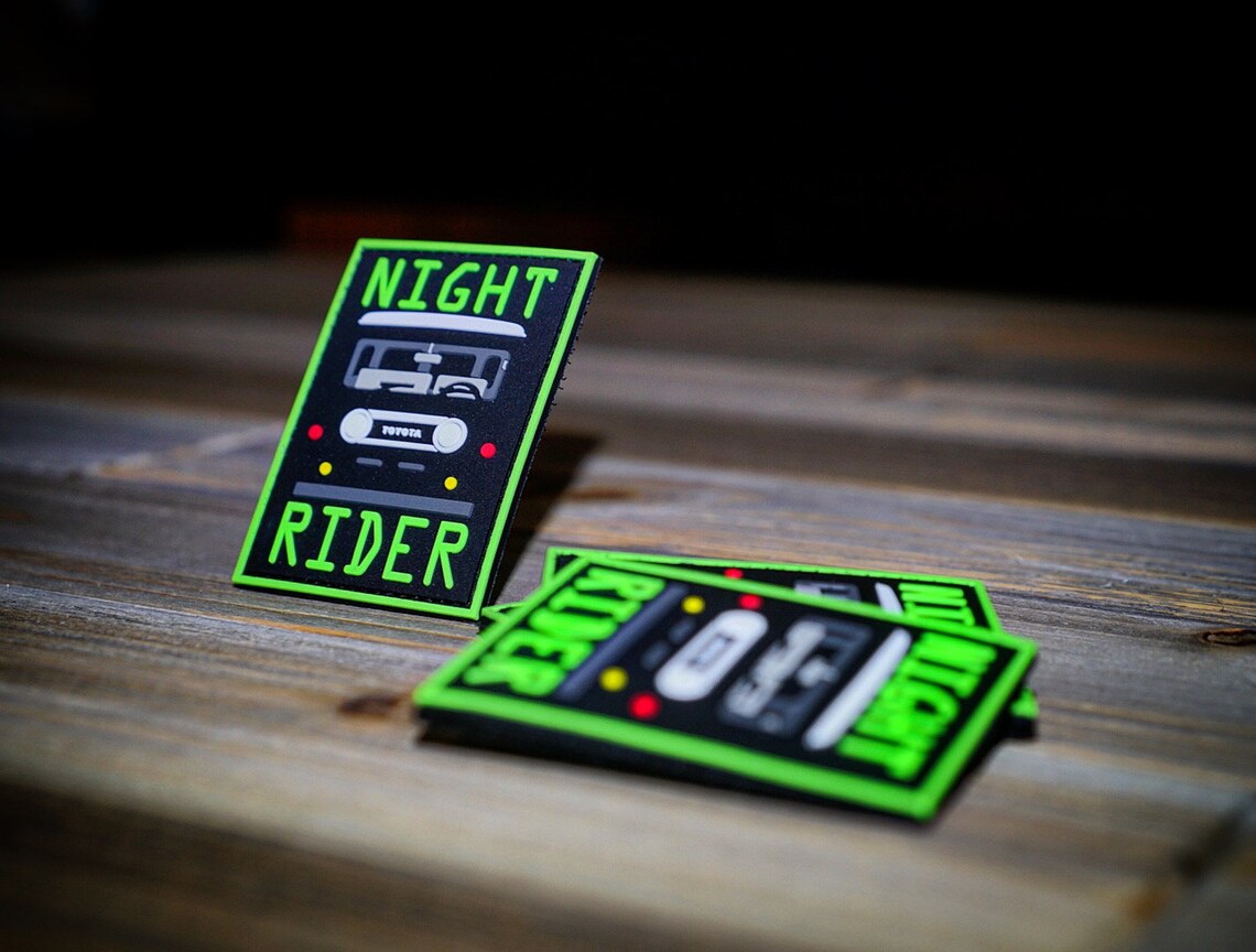 Night Rider Patch - Etsy