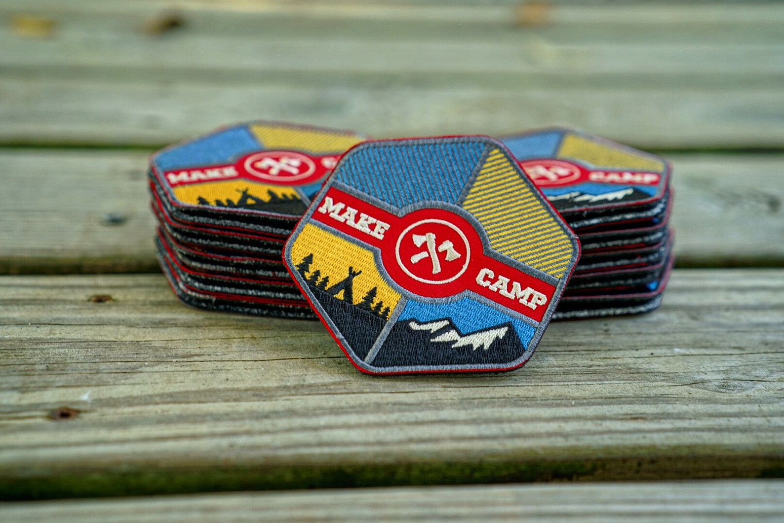 Make Camp Patch - Etsy