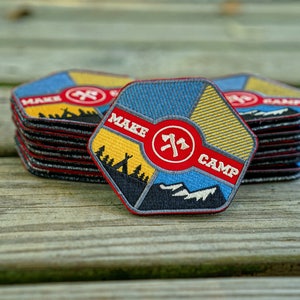 Make Camp Patch - Etsy