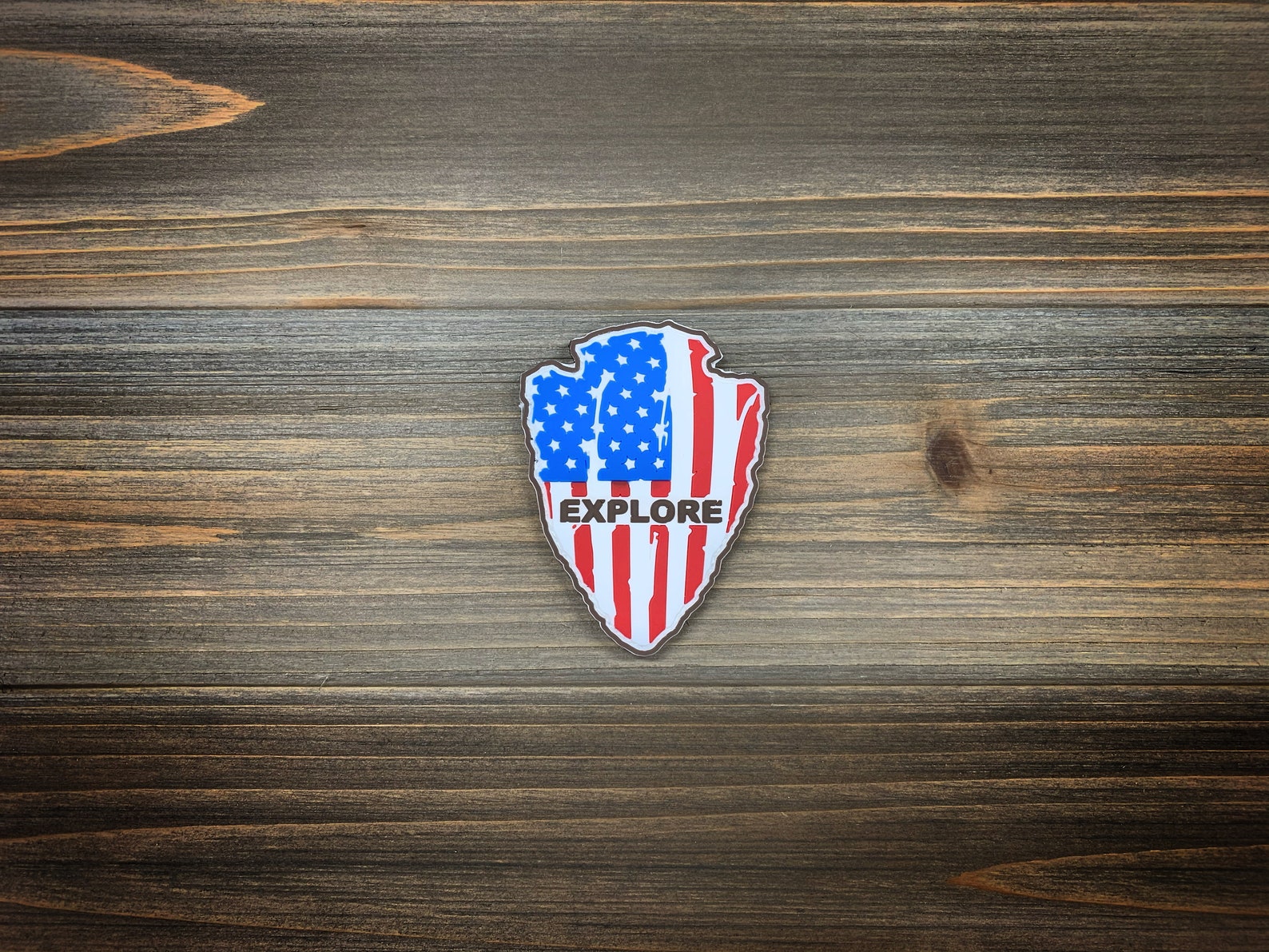 Explore America Arrowhead Patch - Etsy