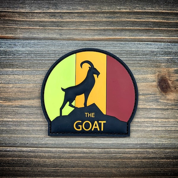 Goat Patch With Velcro - Etsy