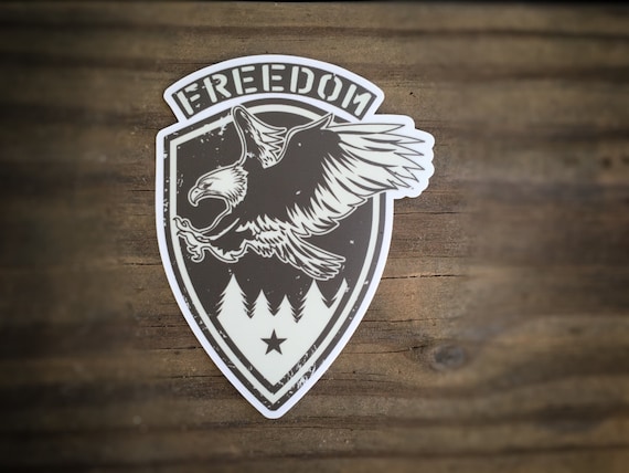 Freedom Sticker | Etsy