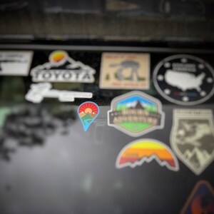 Way Point Sticker - Etsy