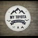 My Toyota My Adventure Sticker - Etsy New Zealand