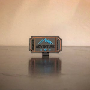 Adventure Ticket Patch - Etsy