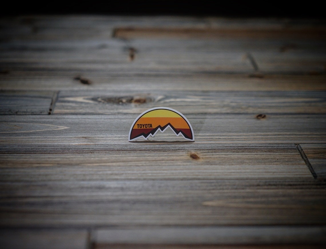 Toyota Sunrise Sticker | Etsy