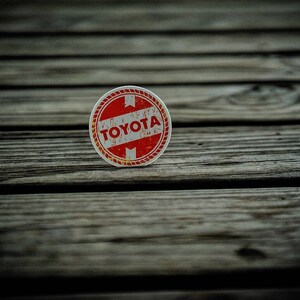 Throw Back Toyota Sticker - Etsy