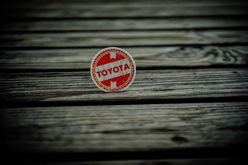 Throw Back Toyota Sticker | Etsy