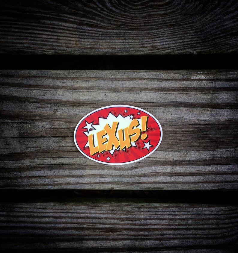 Action: Lexus Sticker - Etsy