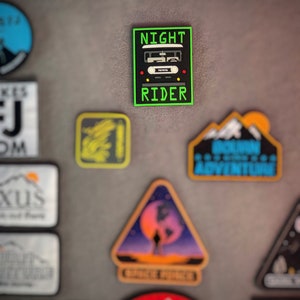Night Rider Patch - Etsy