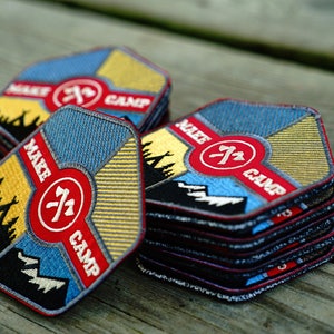 Make Camp Patch - Etsy