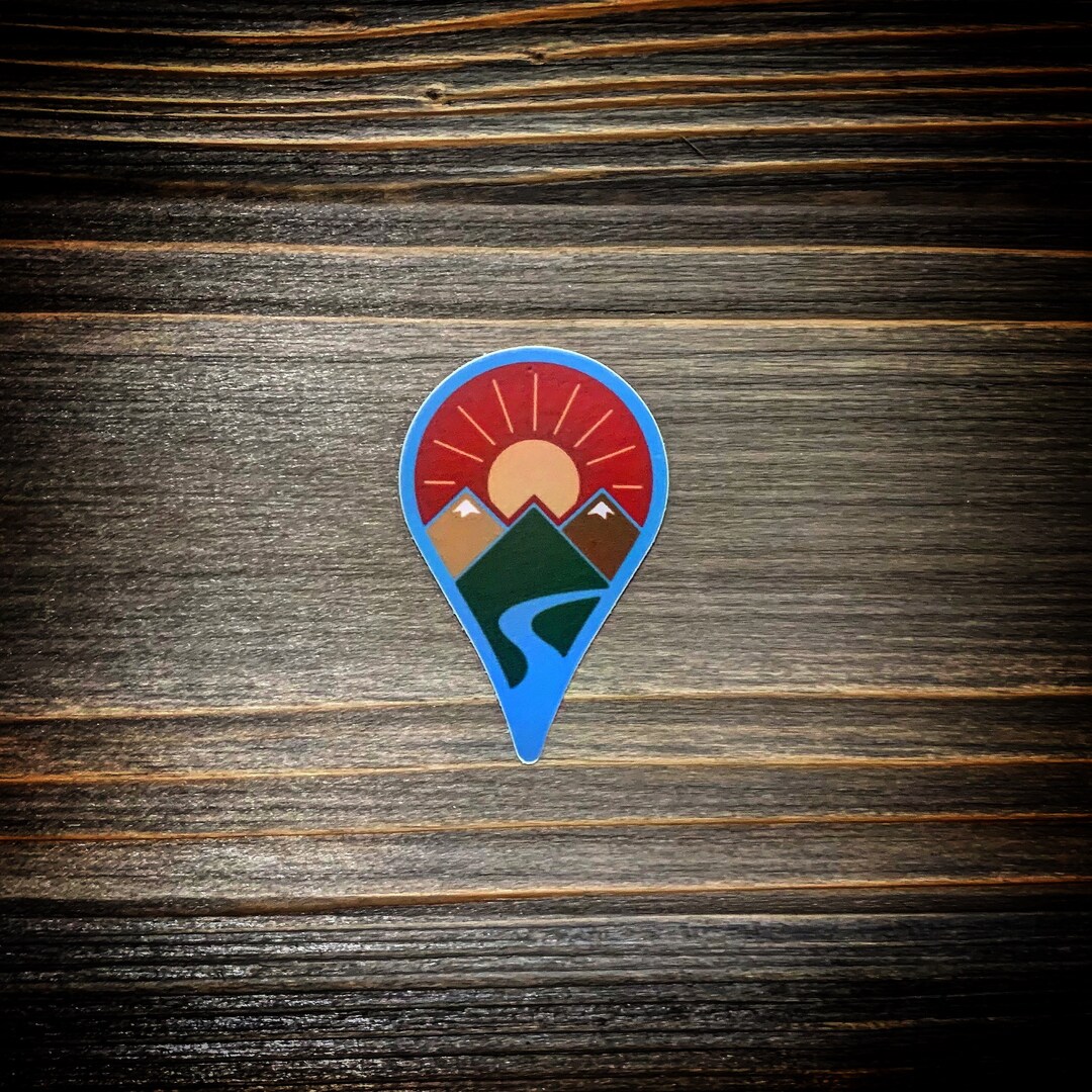 Way Point Sticker - Etsy