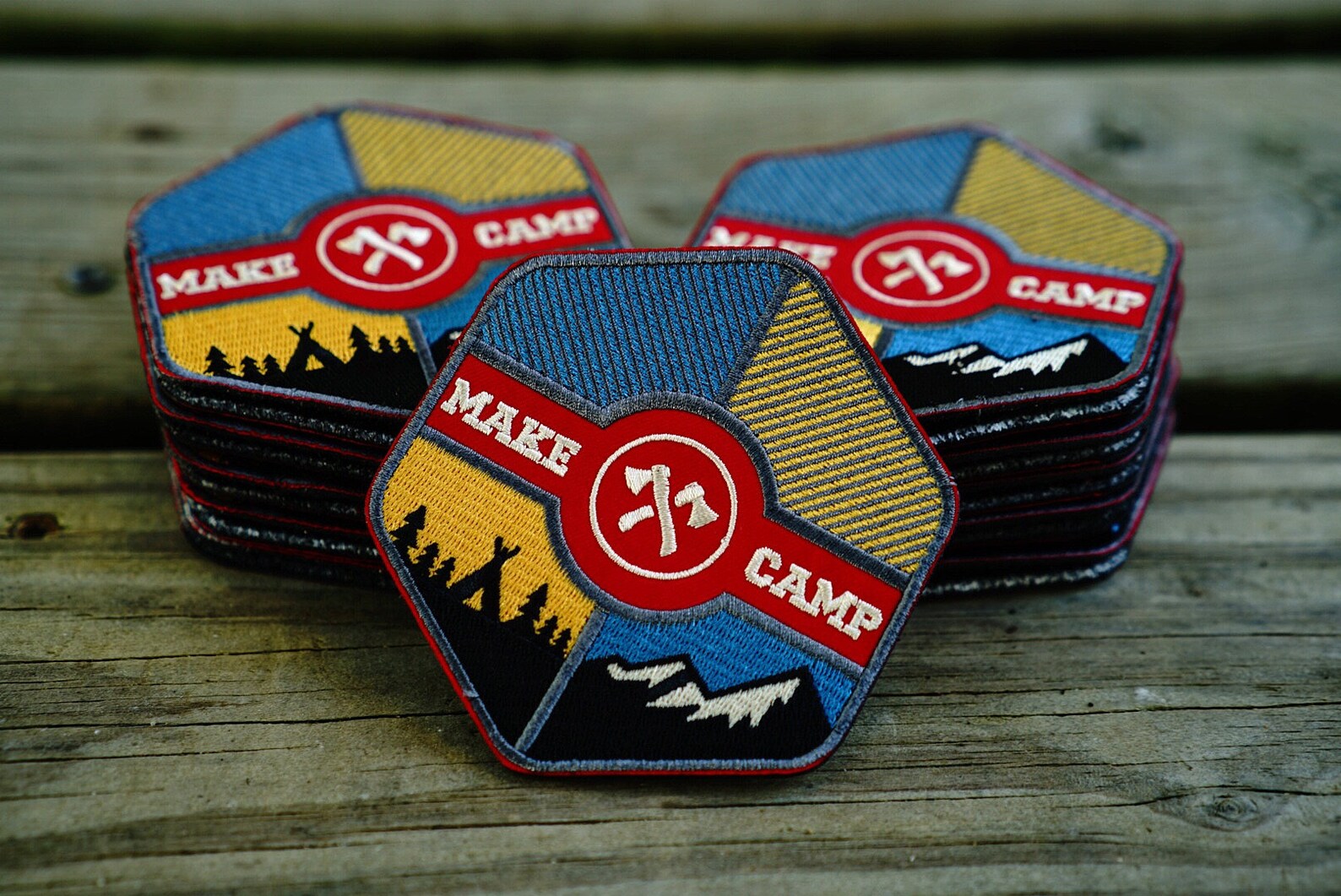 Make Camp Patch - Etsy