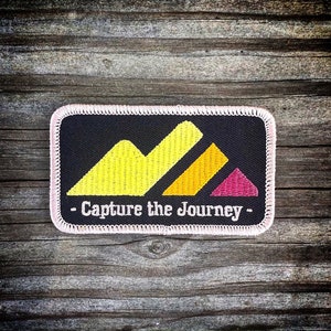 Retro Capture the Journey Patch - Etsy