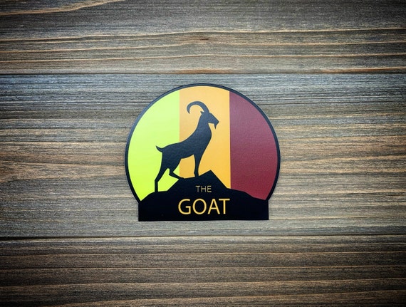 The GOAT Sticker | Etsy