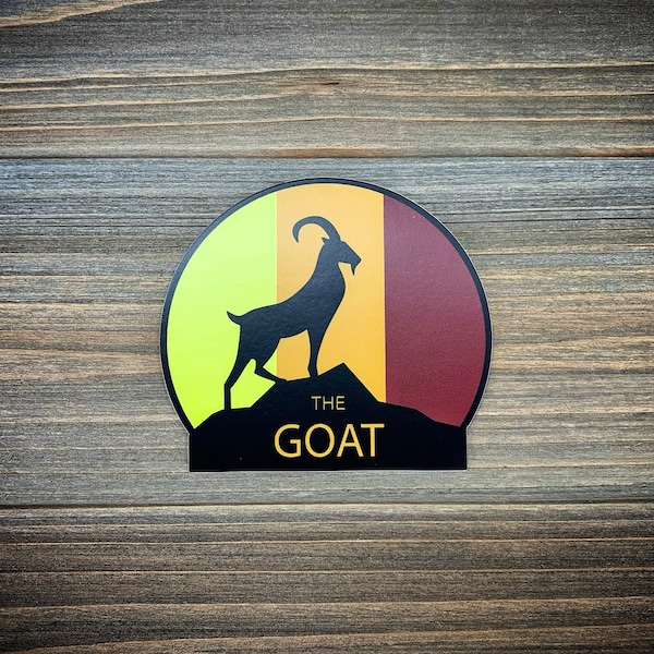 Mountain Goat Sticker - Etsy