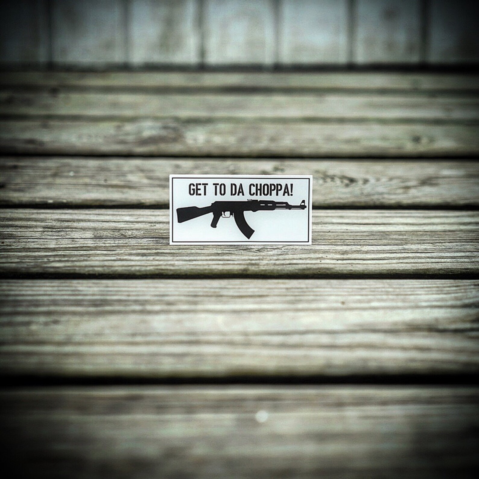 Get To Da Choppa sticker | Etsy