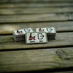 Tac-sign: Bang Out Patch - Etsy