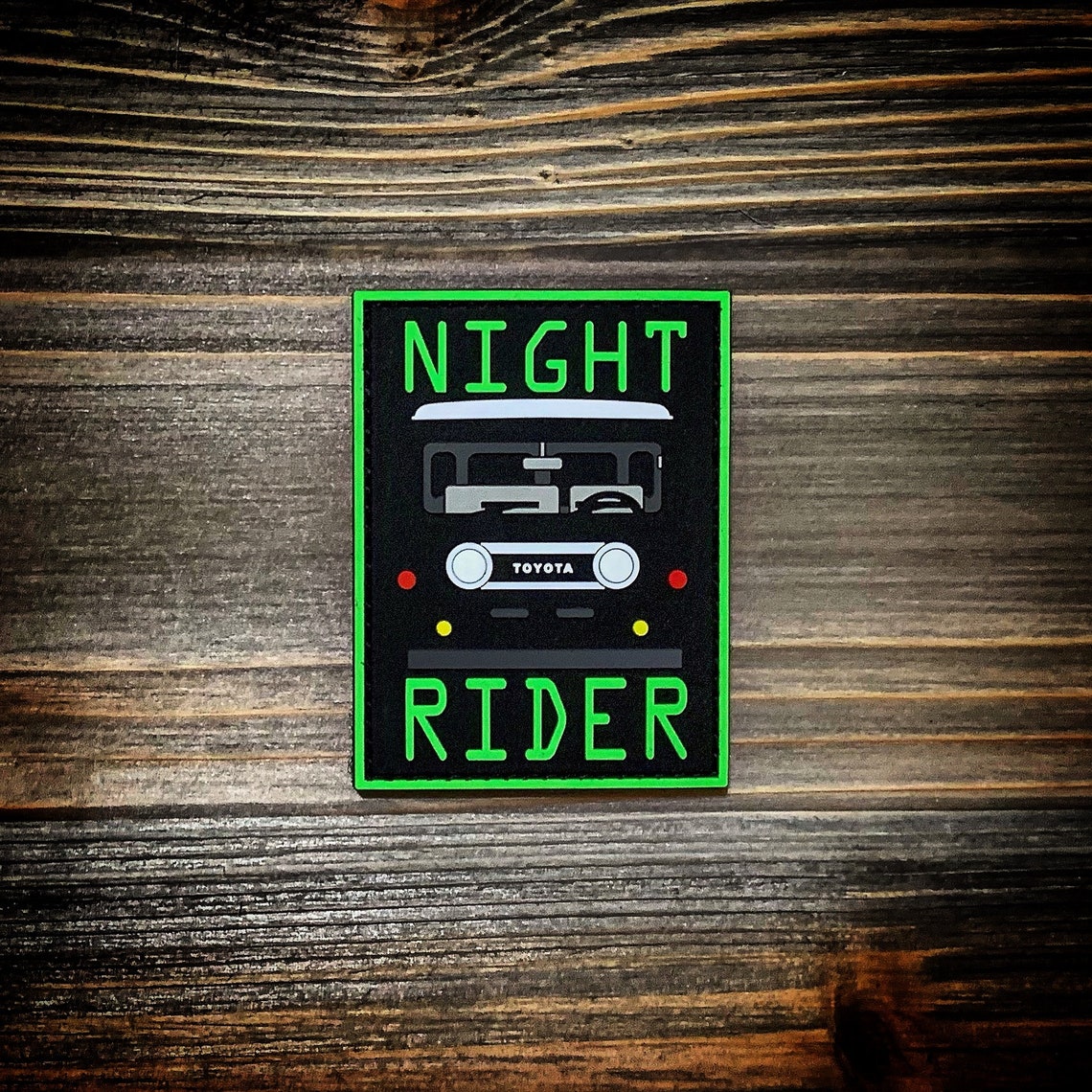 Night Rider Patch - Etsy