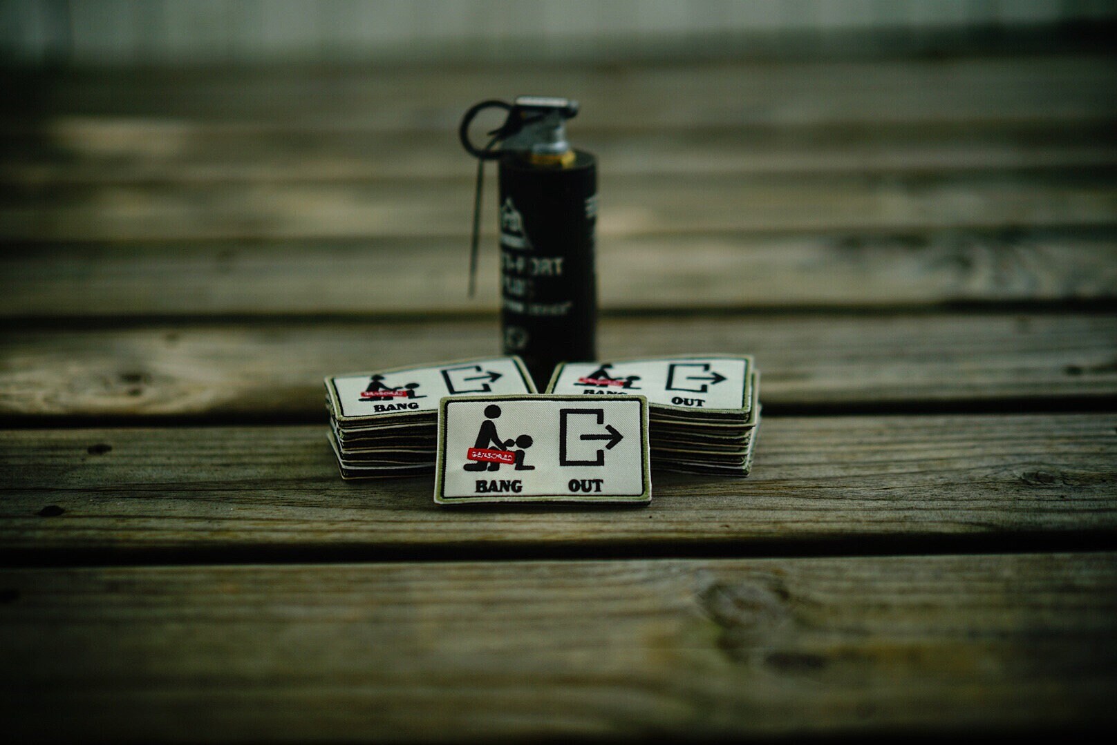 Tac-sign: Bang Out Patch - Etsy