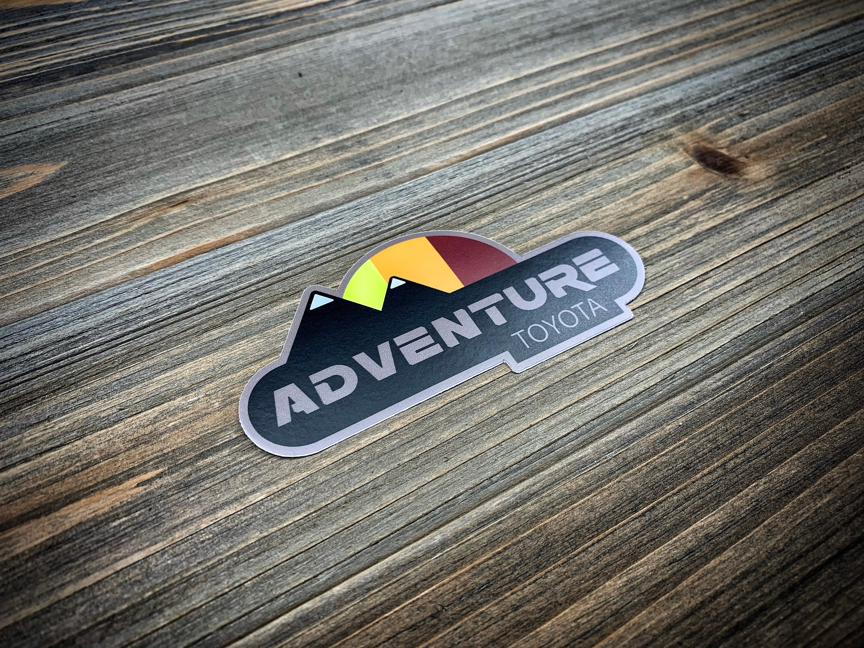Retro Toyota Adventure Sticker - Etsy