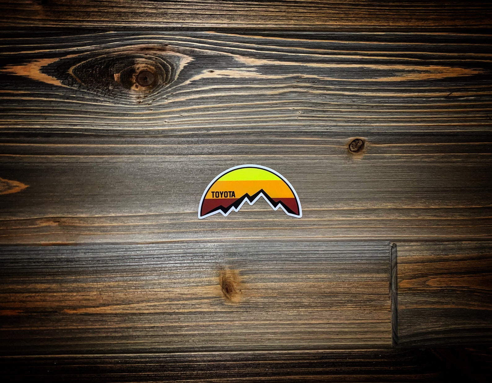 Toyota Sunrise Sticker | Etsy