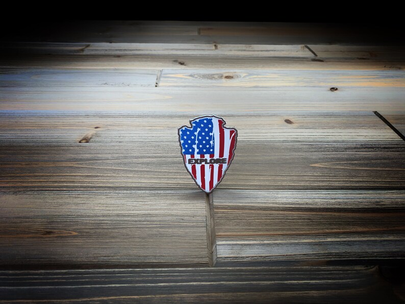Explore America Arrowhead Patch - Etsy