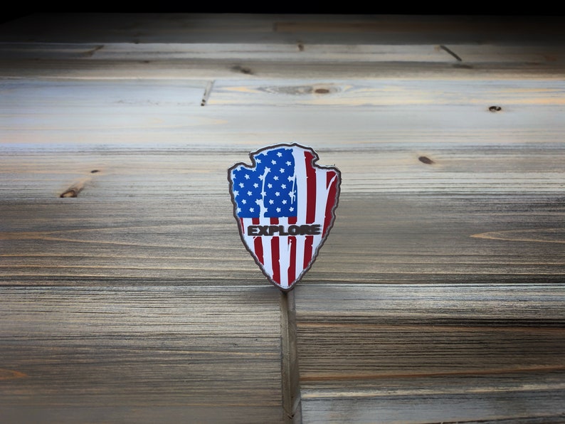 Explore America Arrowhead Patch - Etsy