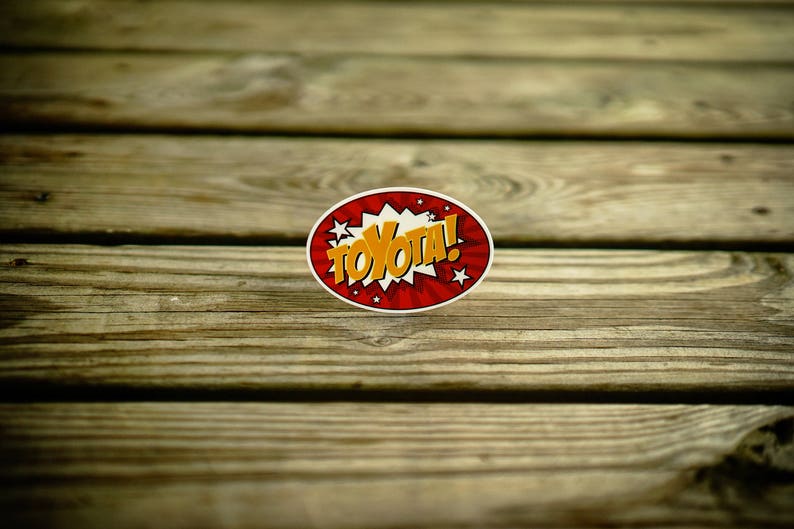 Action: Toyota Sticker - Etsy