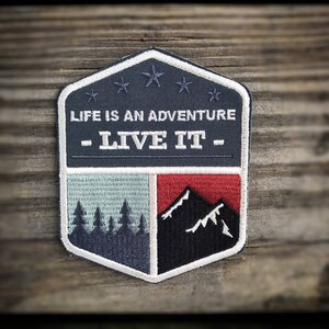Life is an Adventure Patch - Etsy
